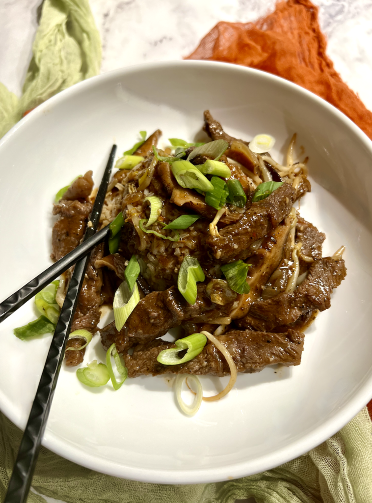 Beef and Shiitake Mushroom Stir Fry - Soul Of A Cook